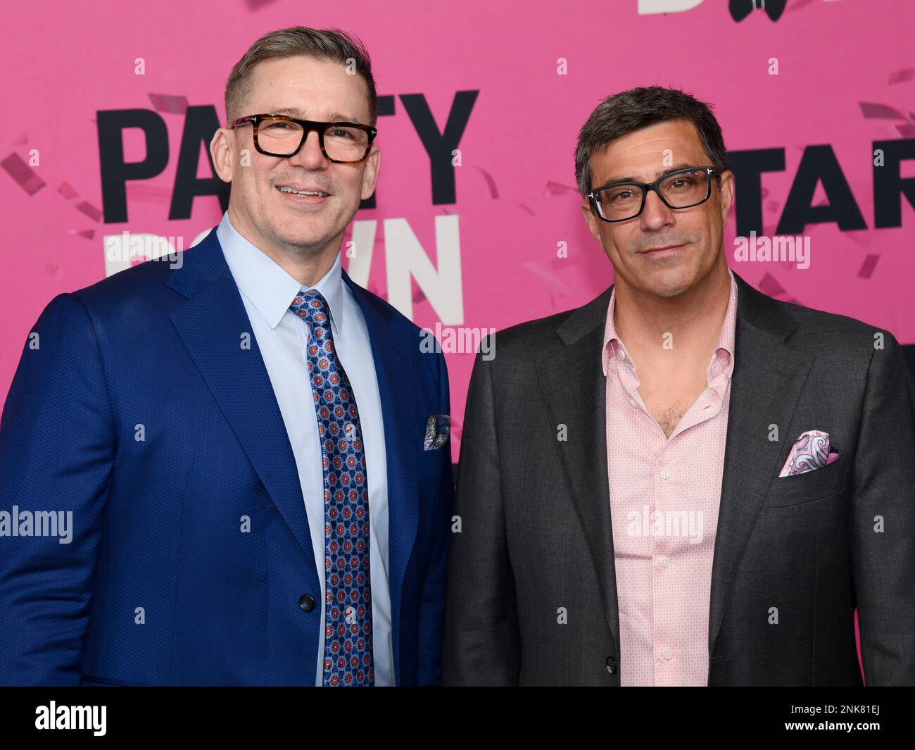 22 February 2023 - Westwood, California - Rob Thomas and John Enbom ...
