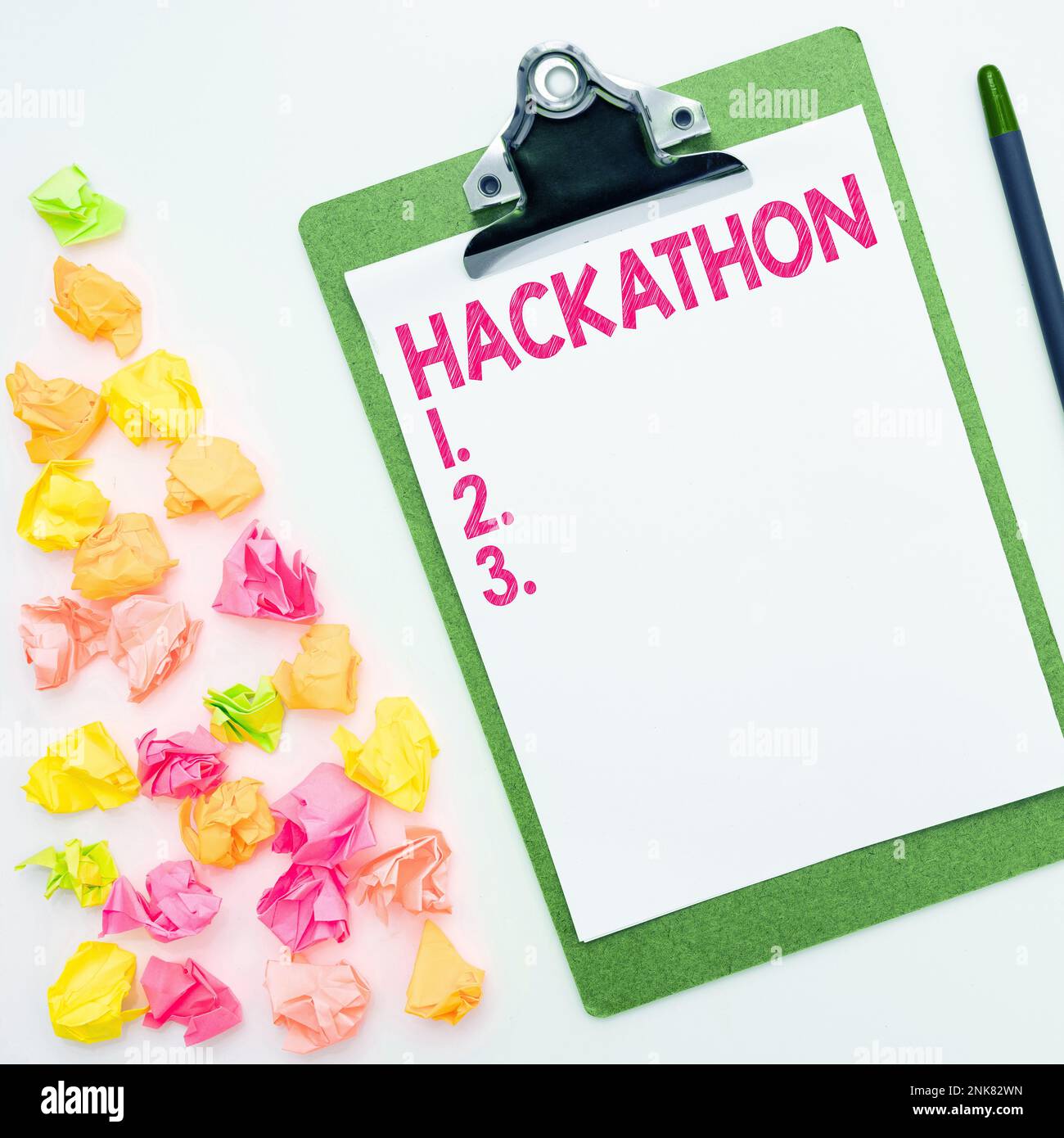 Conceptual caption Hackathon. Business approach event where large ... Conceptual caption Hackathon. Business approach event where large ...