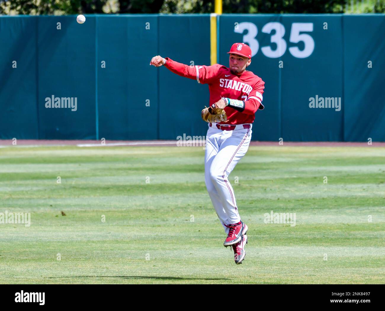 STANFORD, CA - MAY 08: Stanford second baseman Brett Barrera (33 ...