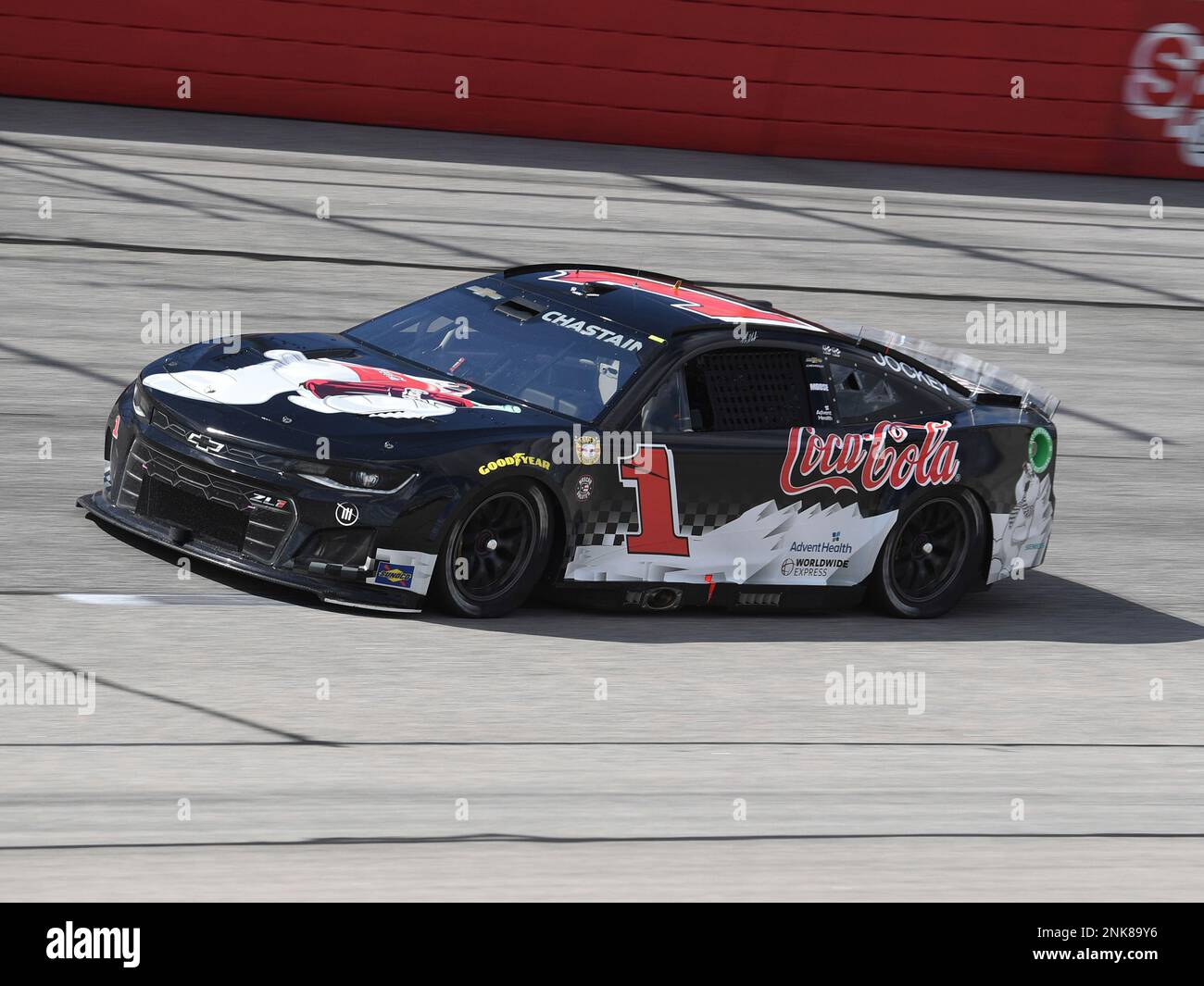 DARLINGTON, SC - MAY 07: Ross Chastain (#1 TrackHouse Racing Coca-Cola ...