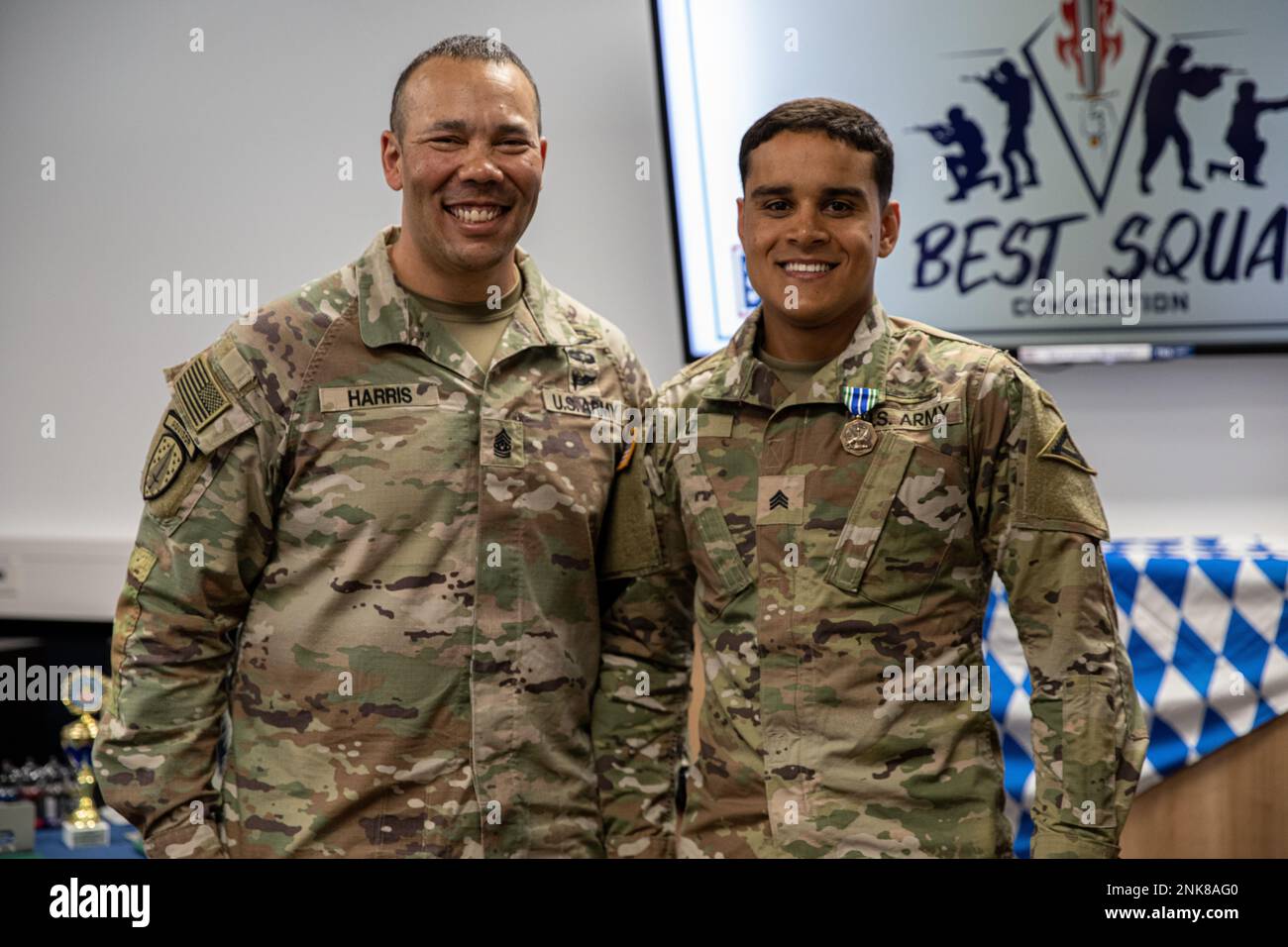 U.S. Army Command Sgt. Maj. Raymond Harris, senior enlisted advisor to ...