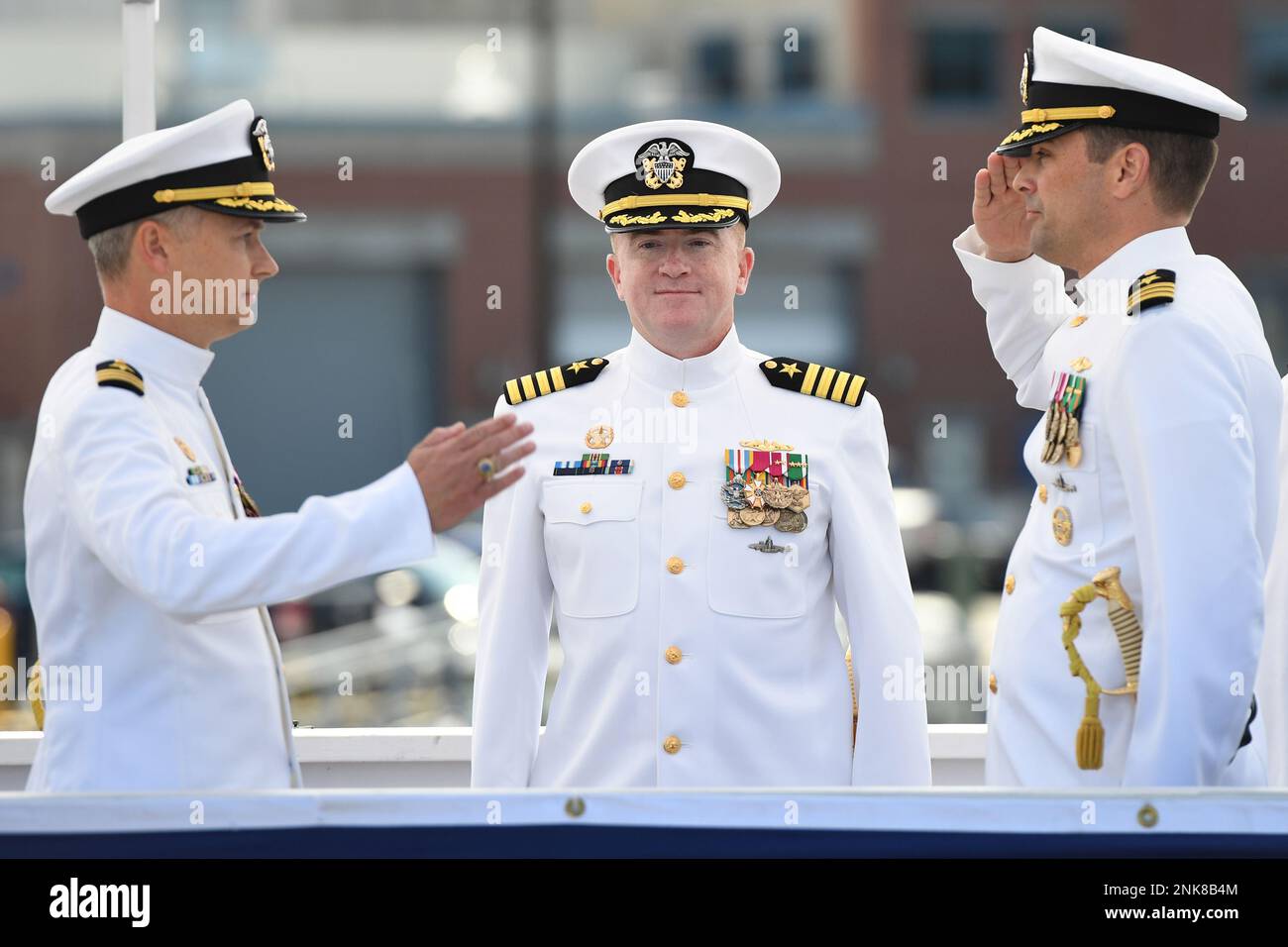 220812-N-GR655-0100 GROTON, Connecticut (August 12, 2022) – Cmdr ...