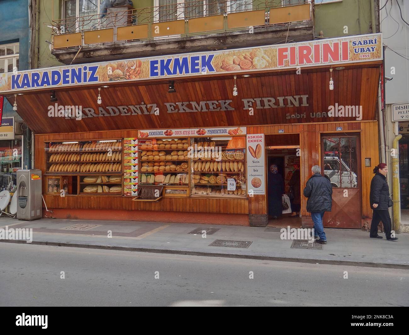 Antakya, Turkey - 04 11 2011: Turkish Bakery in an urban environment ...