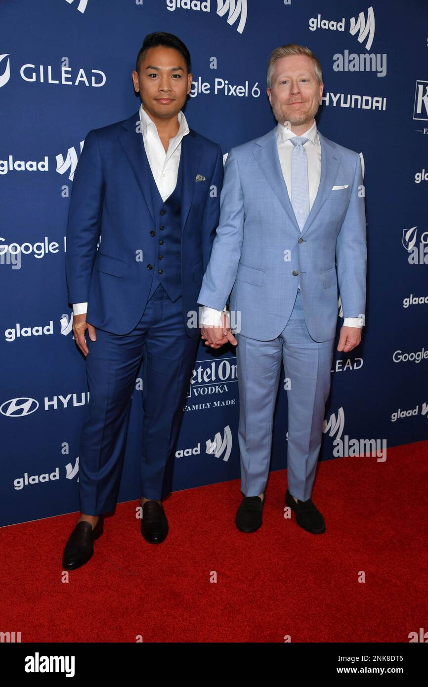 Photo by: NDZ/STAR MAX/IPx 2022 5/6/22 Ken Ithiphol and Anthony Rapp at ...