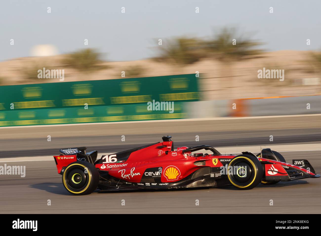 16 LECLERC Charles (mco), Scuderia Ferrari SF-23, action during the ...