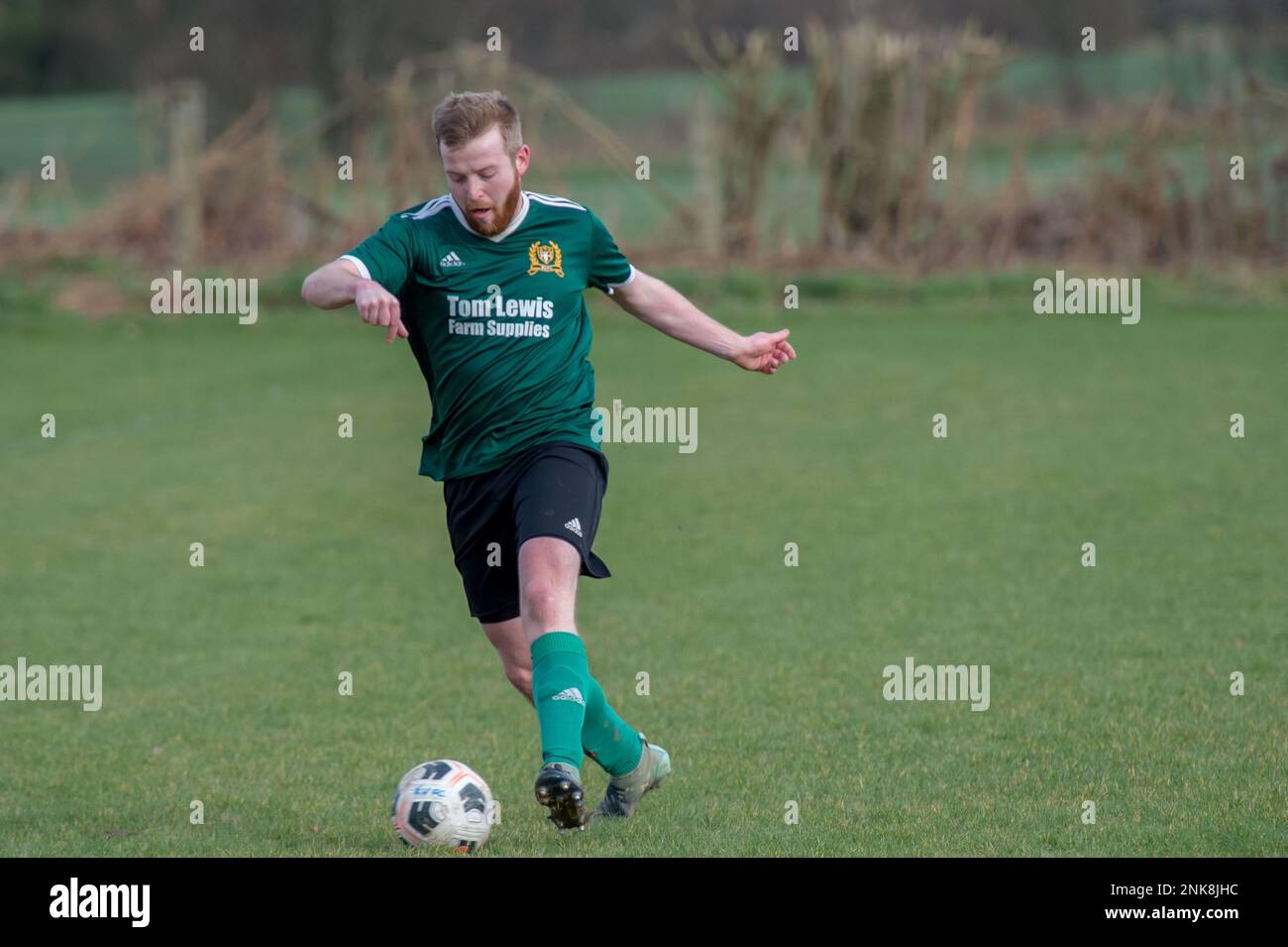 New Radnor, Wales 05 February 2022. Emrys Morgan Cup Quarter Final ...