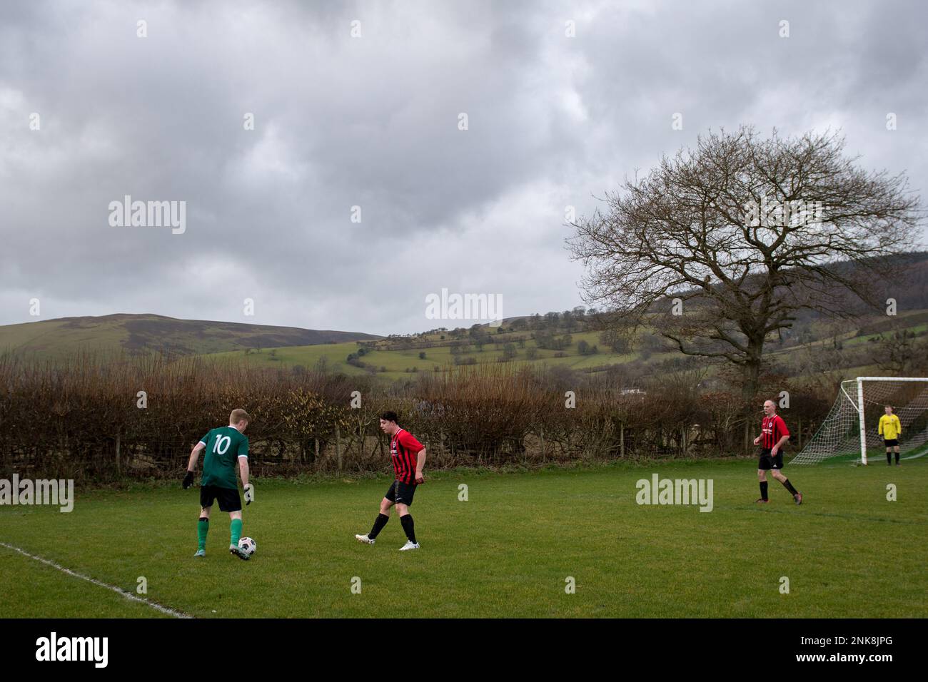 New Radnor, Wales 05 February 2022. Emrys Morgan Cup Quarter Final ...
