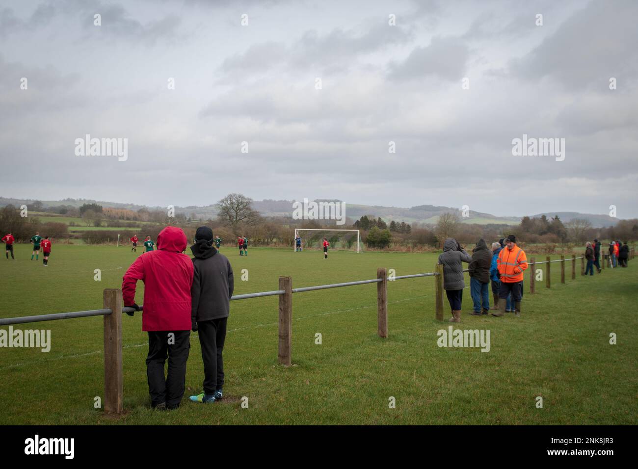 New Radnor, Wales 05 February 2022. Emrys Morgan Cup Quarter Final ...