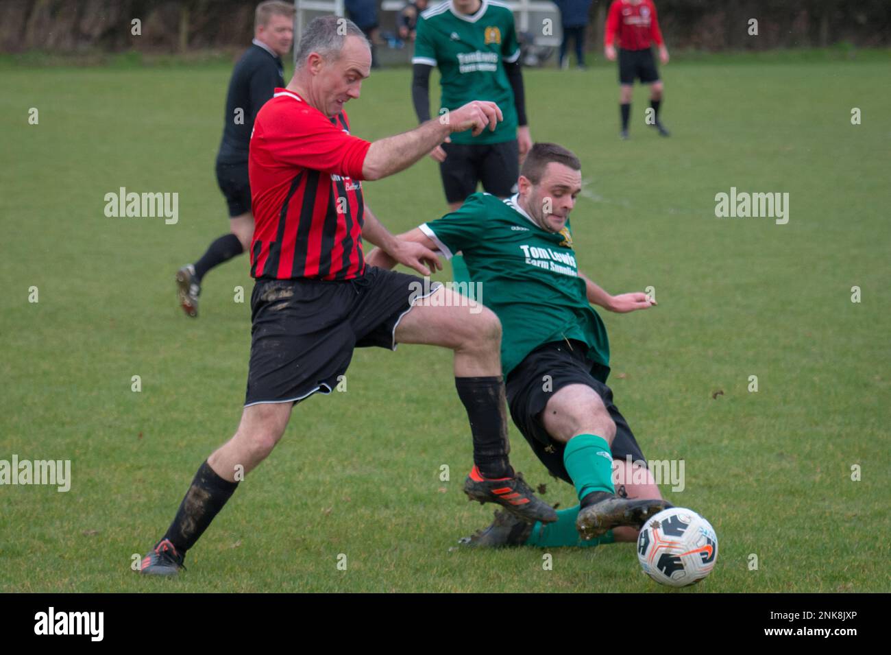 New Radnor, Wales 05 February 2022. Emrys Morgan Cup Quarter Final ...