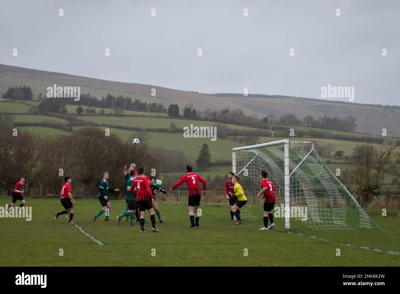 New Radnor, Wales 05 February 2022. Emrys Morgan Cup Quarter Final ...