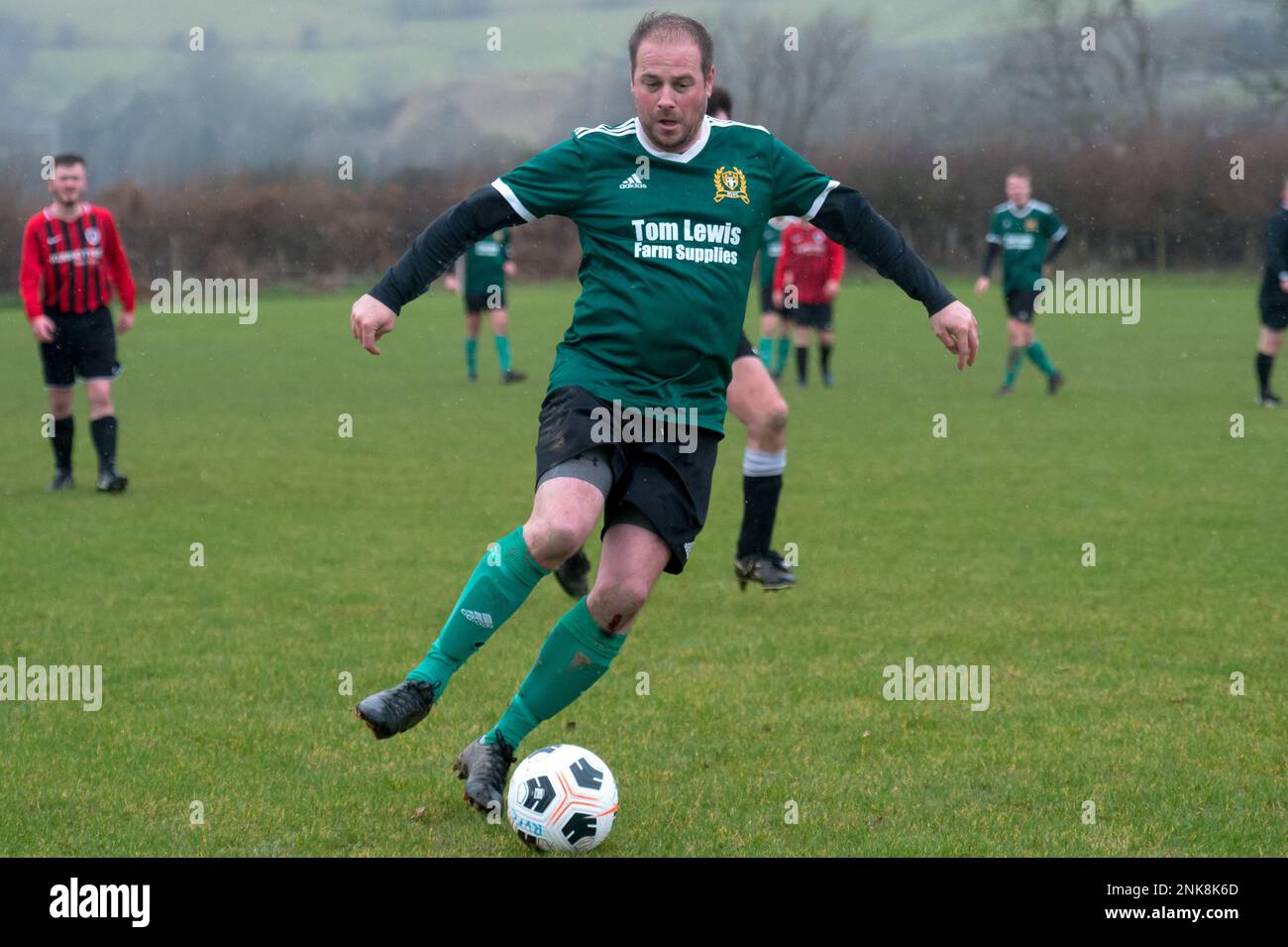 New Radnor, Wales 05 February 2022. Emrys Morgan Cup Quarter Final ...