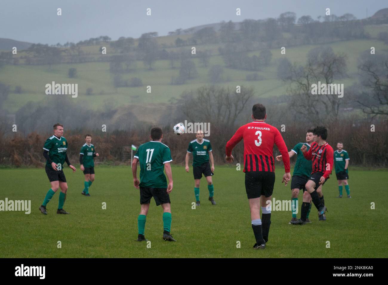 New Radnor, Wales 05 February 2022. Emrys Morgan Cup Quarter Final ...