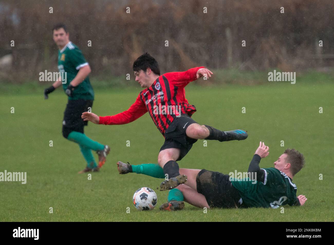 New Radnor, Wales 05 February 2022. Emrys Morgan Cup Quarter Final ...