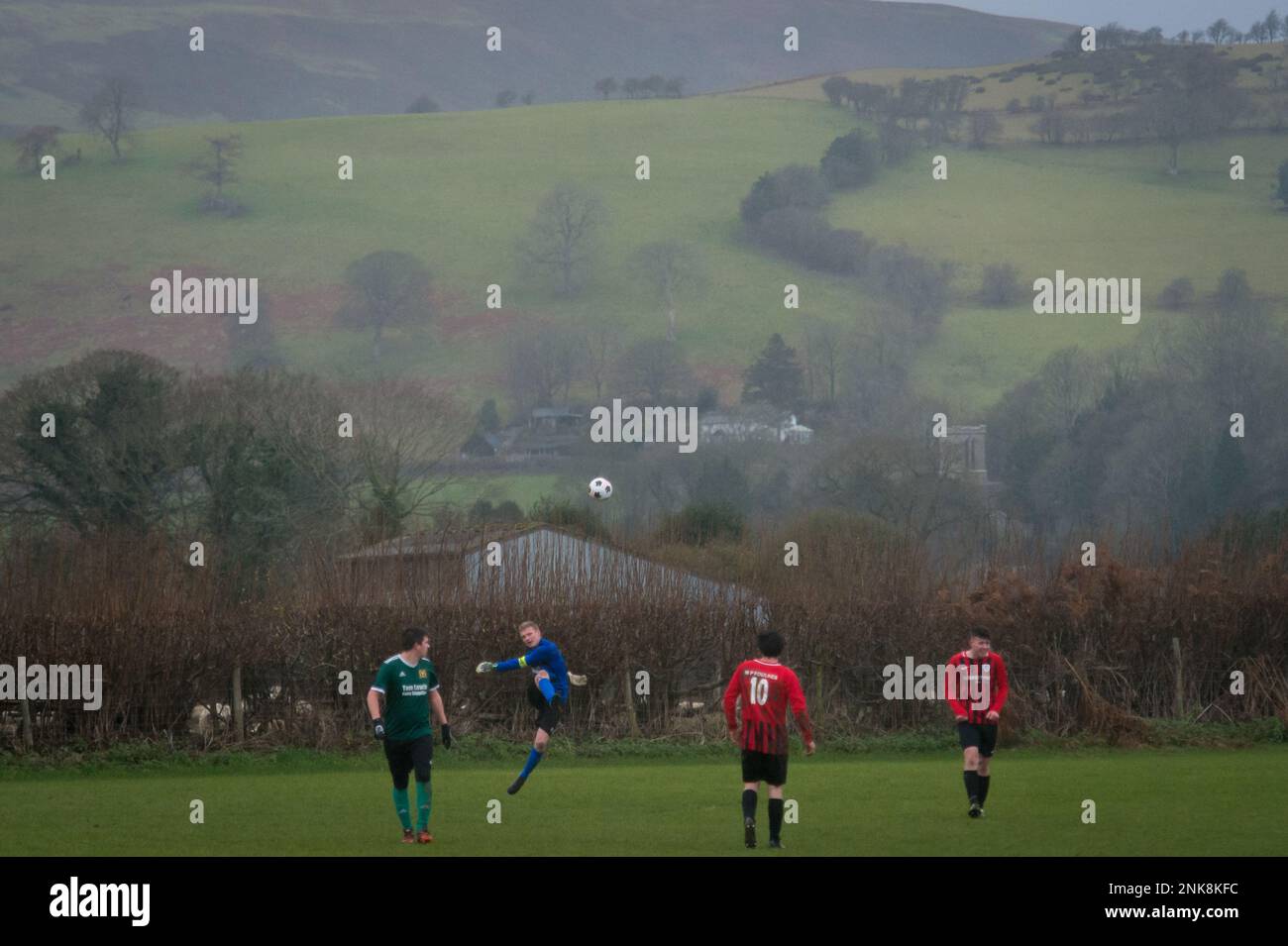 New Radnor, Wales 05 February 2022. Emrys Morgan Cup Quarter Final ...