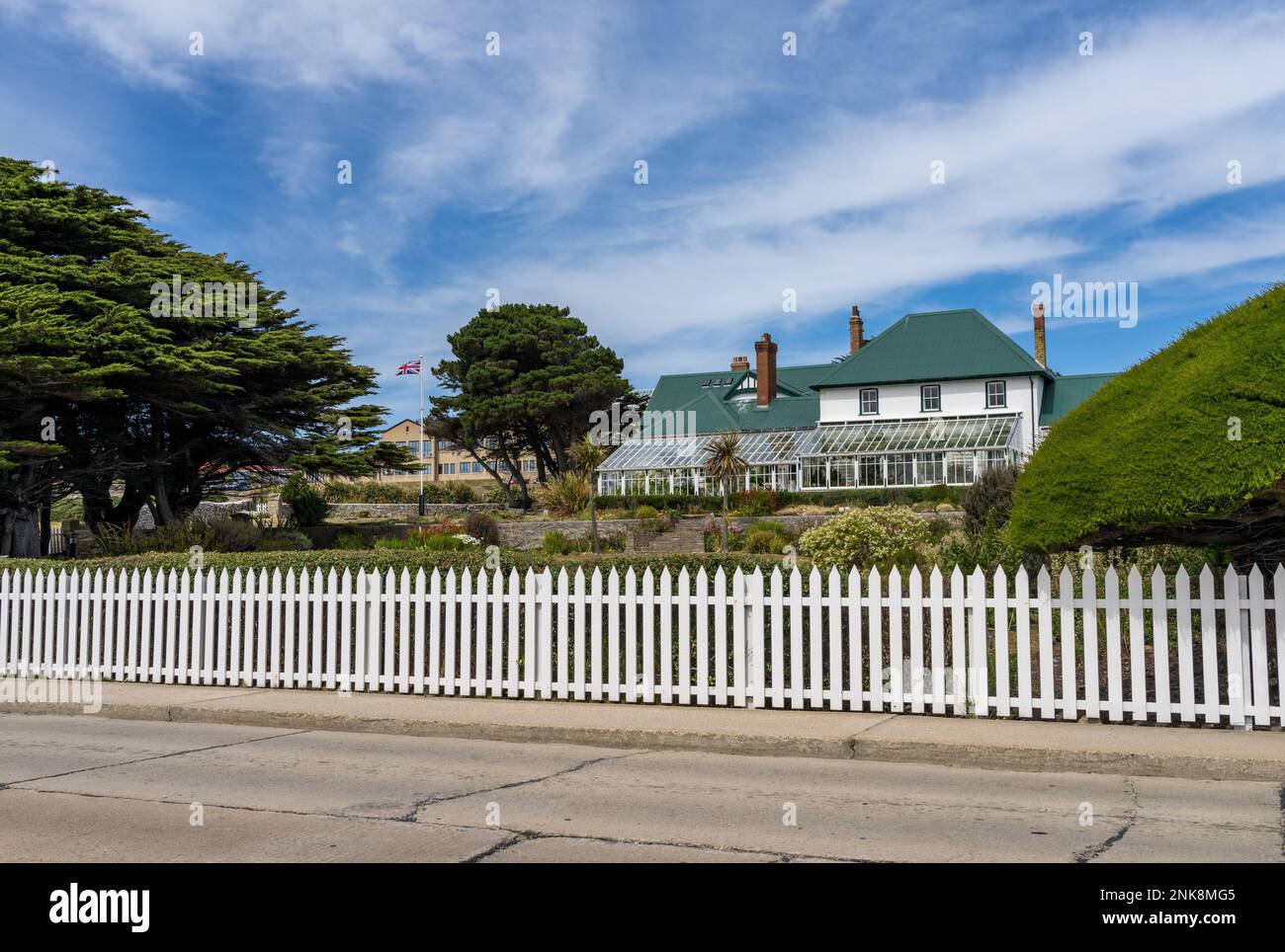 Government House, official residence of Governor built in 1845 in ...