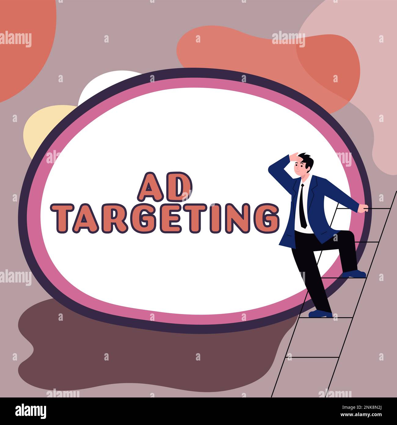 Writing displaying text Ad Targeting. Business idea target the most ...