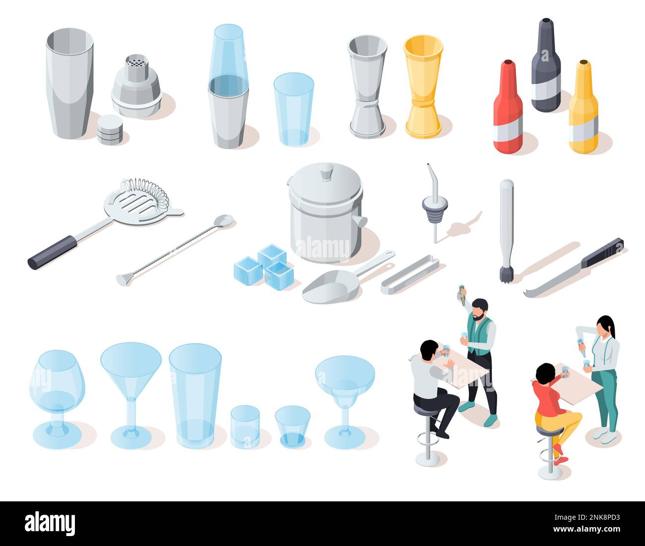 Boston shaker Stock Vector Images - Alamy