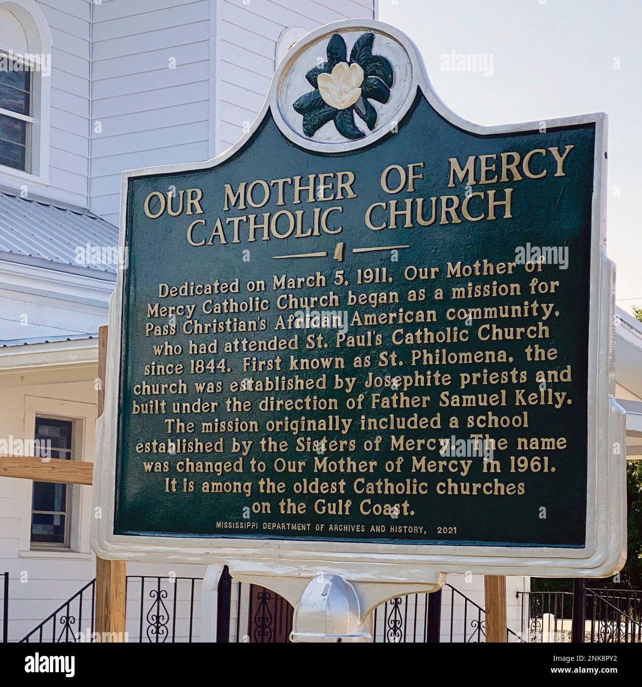 Our Mother of Mercy Catholic Church in Pass Christian, Miss. received a ...