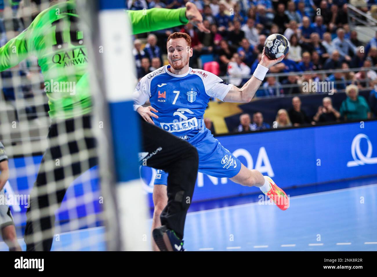 Katowice, Poland. February 23, 2023, Tomas Piroch during EHF Champions ...