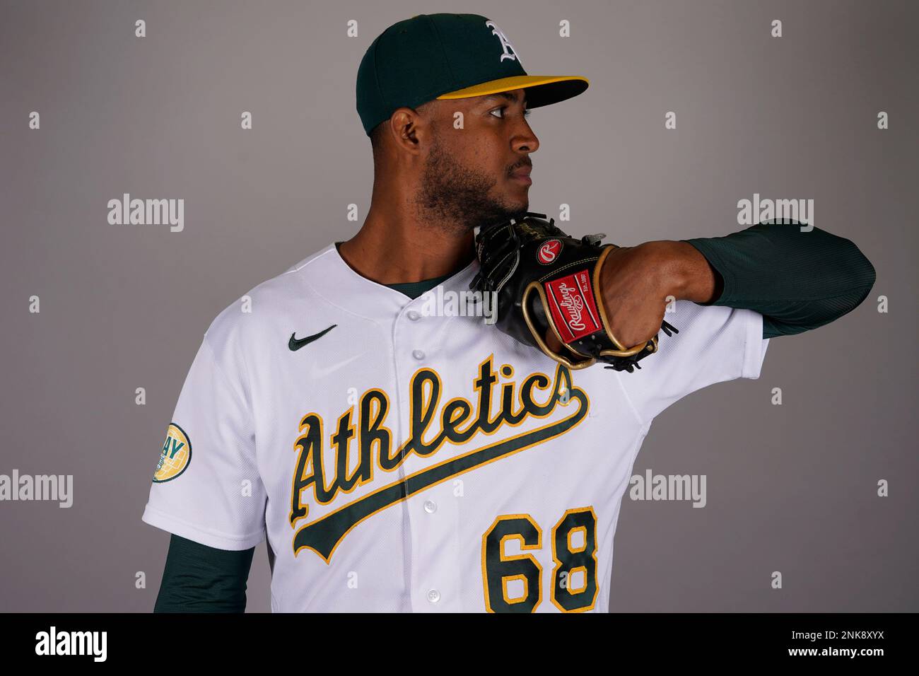 This is a 2023 photo of relief pitcher Domingo Acevedo (68) of the ...