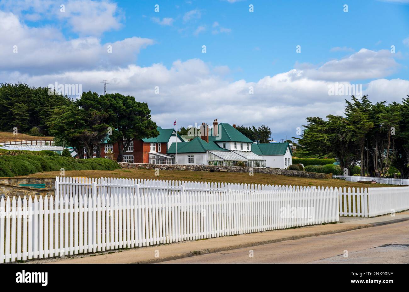 Government House, official residence of Governor built in 1845 in ...