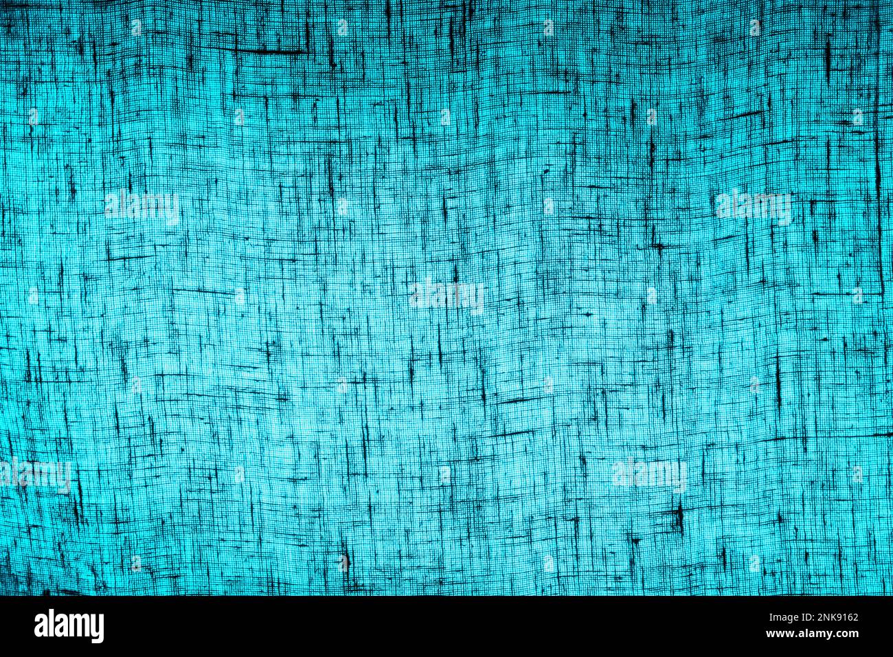 Aqua color abstract gradient high contrast backlit burlap background ...