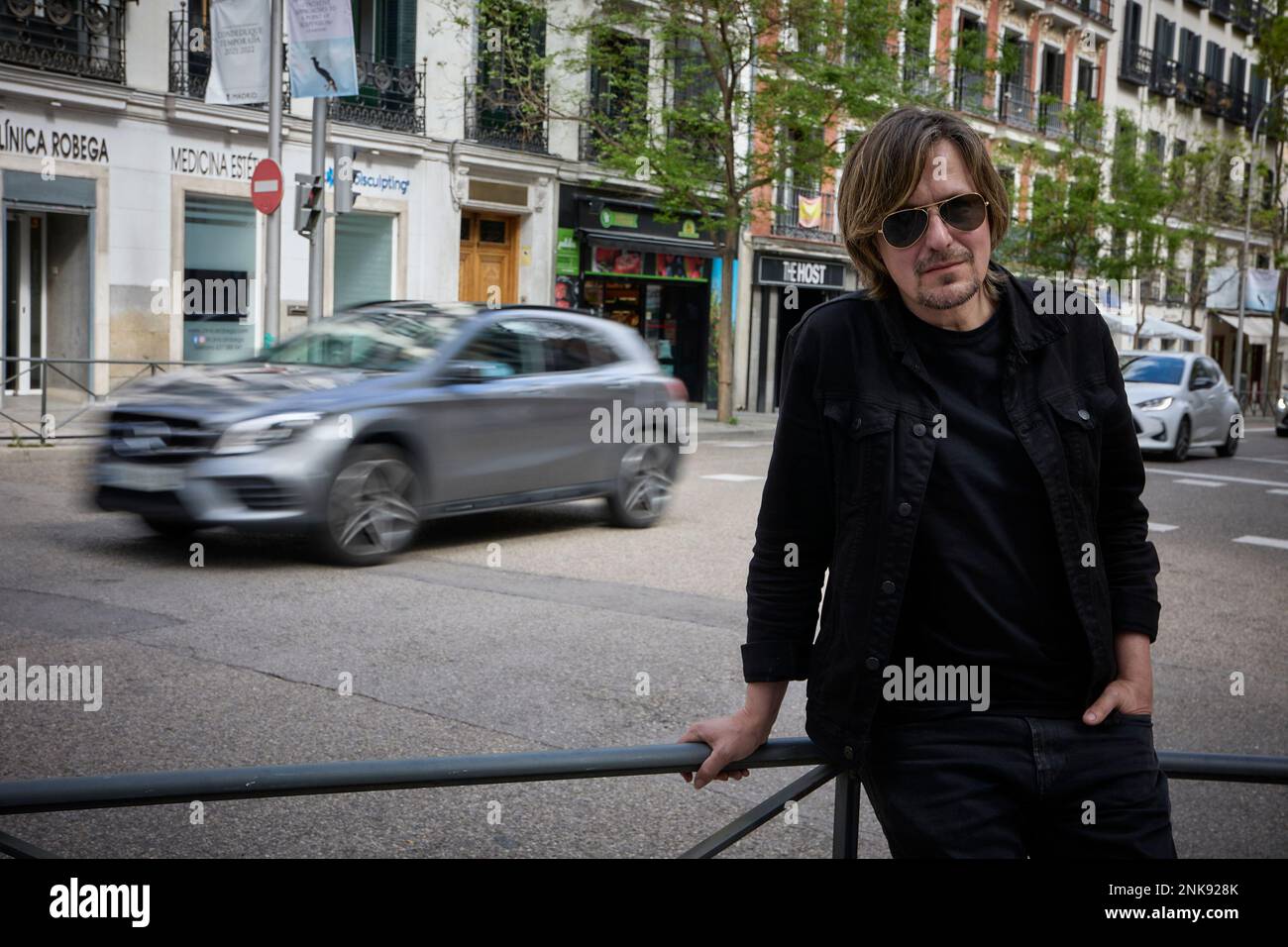 The singer-songwriter Nacho Vegas, poses after an interview for Europa ...