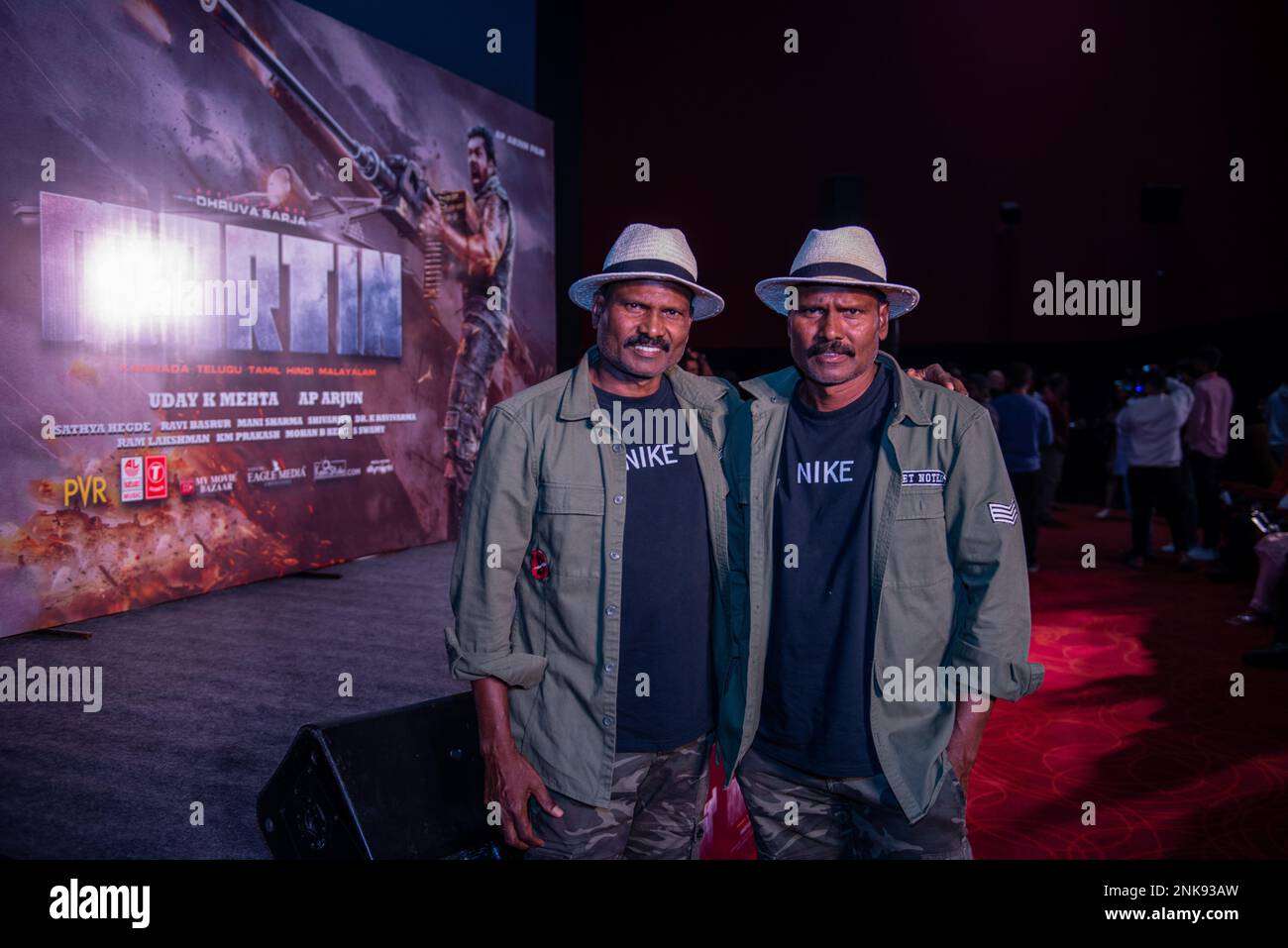 Bengaluru, India. 23rd Feb, 2023. Stunt choreography and twin brother ...