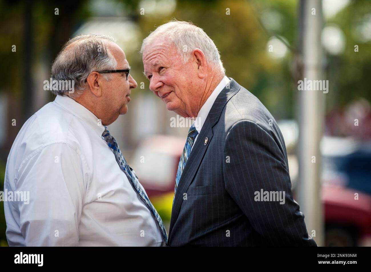 Lauderdale County Sheriff Rick Singleton, left, and U.S. Marshal Marty ...