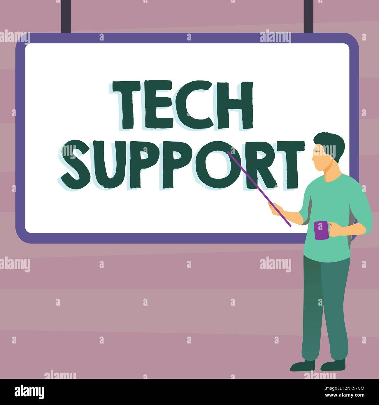 Inspiration showing sign Tech Support. Concept meaning Assisting ...