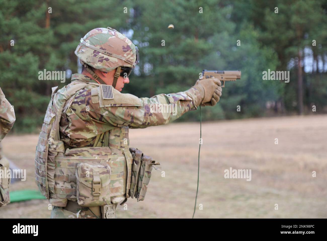 U.S. Army soldier, assigned to the 3rd Armored Brigade Combat Team ...