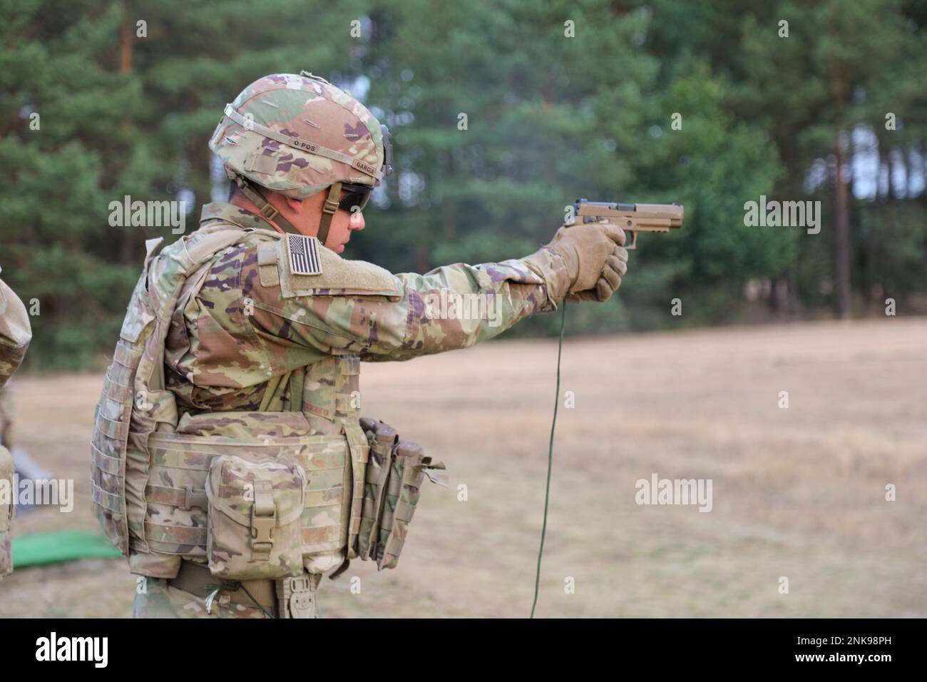 U.S. Army soldier, assigned to the 3rd Armored Brigade Combat Team ...
