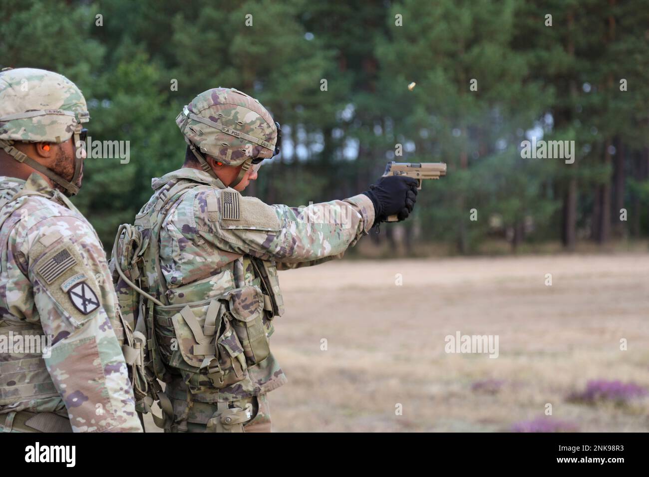 U.S. Army soldier, assigned to the 3rd Armored Brigade Combat Team ...