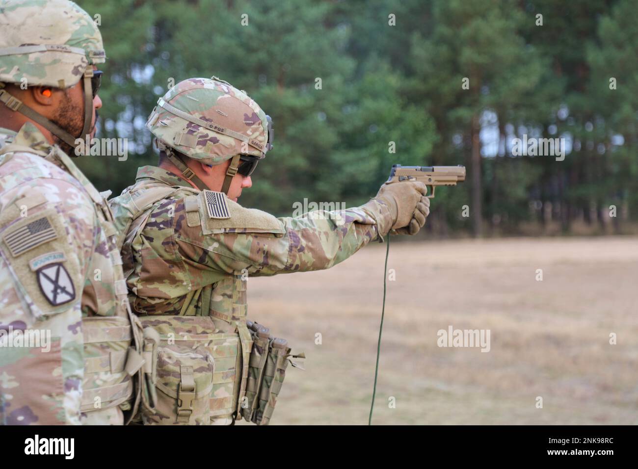 U.S. Army soldier, assigned to the 3rd Armored Brigade Combat Team ...