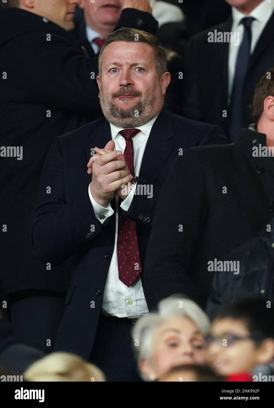 Chief executive officer of Manchester United, Richard Arnold during the ...