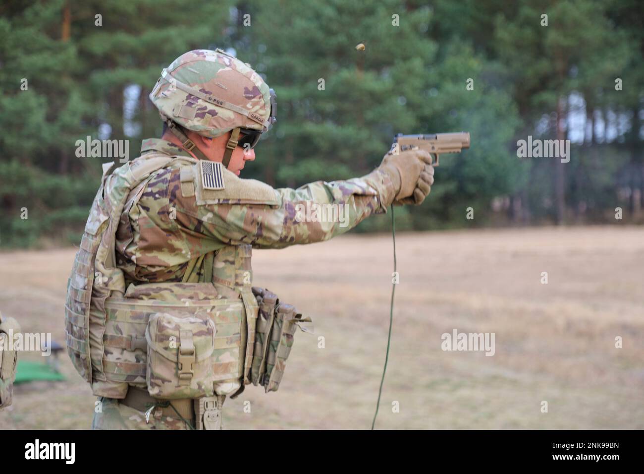 U.S. Army soldier, assigned to the 3rd Armored Brigade Combat Team ...