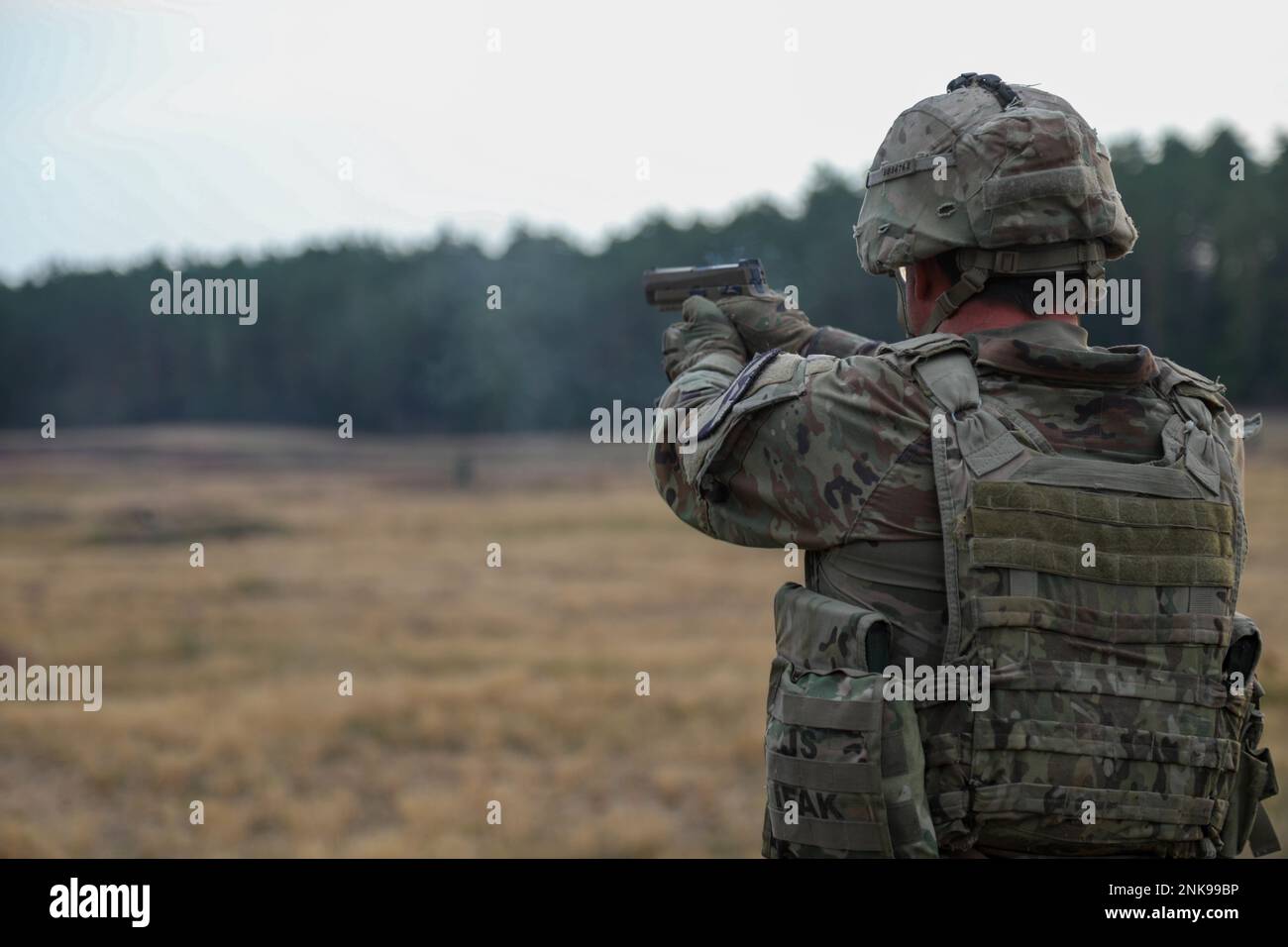 U.S. Army soldier, assigned to the 3rd Armored Brigade Combat Team ...