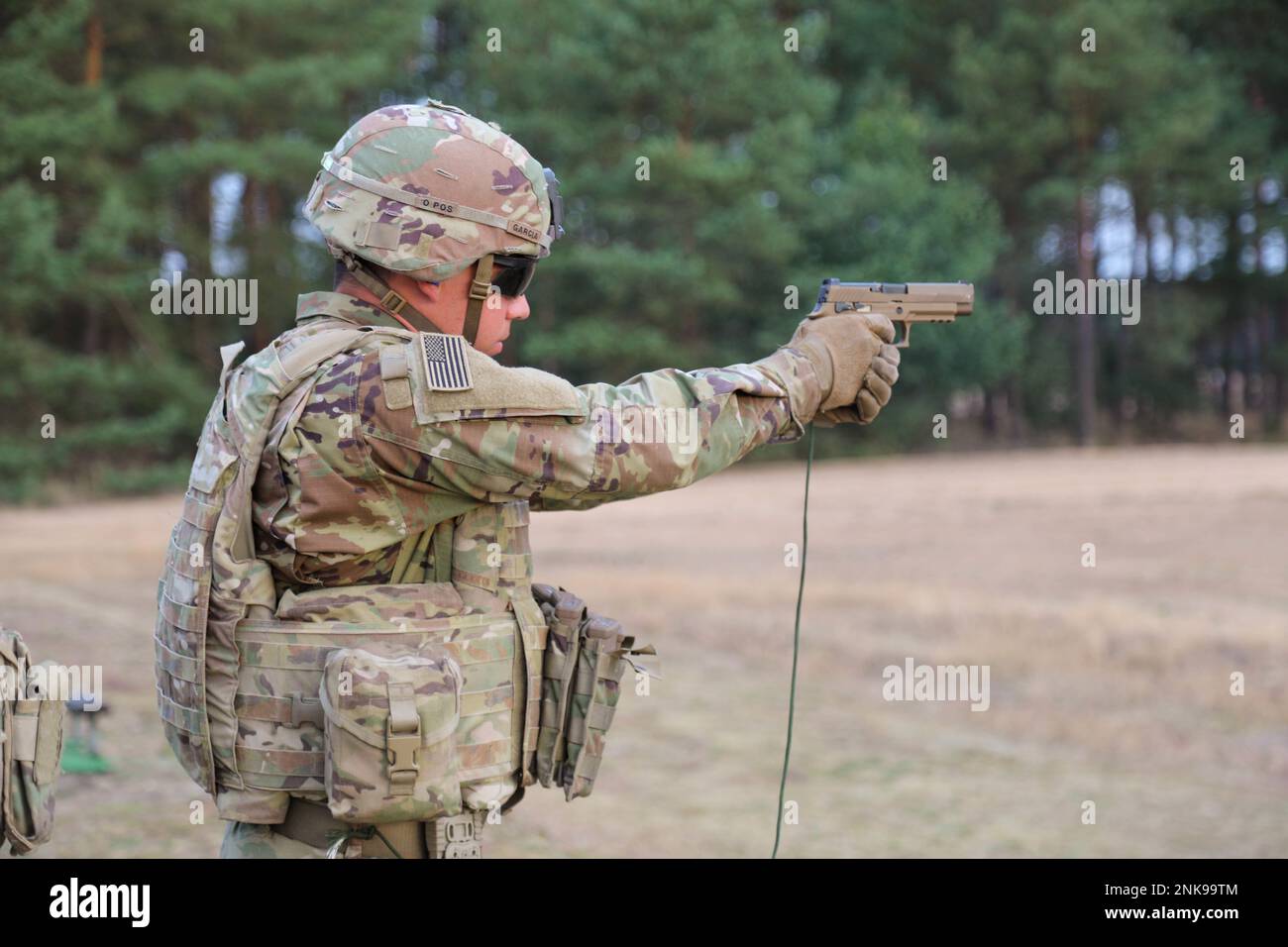 U.S. Army soldier, assigned to the 3rd Armored Brigade Combat Team ...