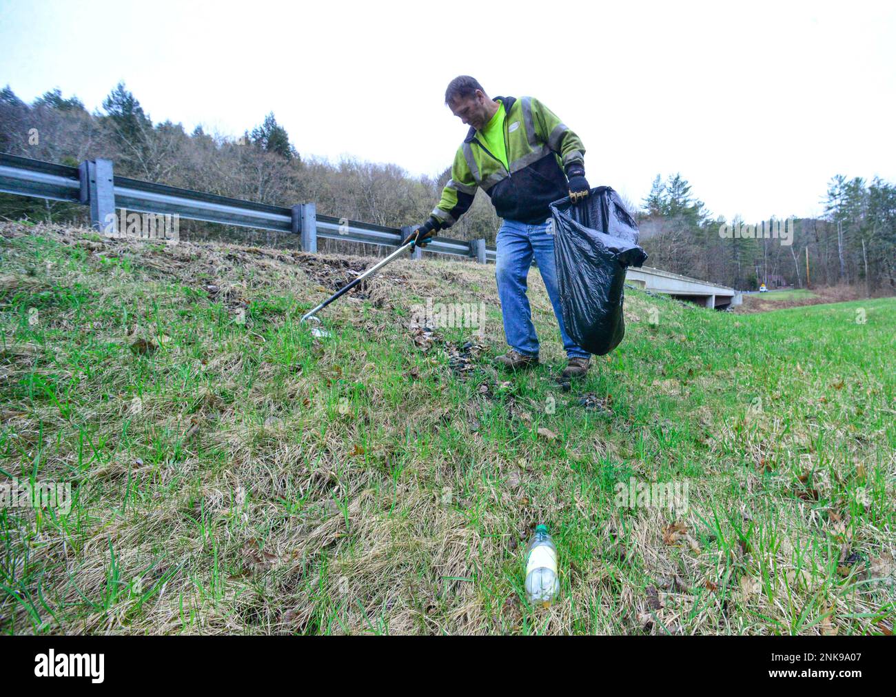 Paul Anderson, a senior operations technician for the Vermont Agency of ...
