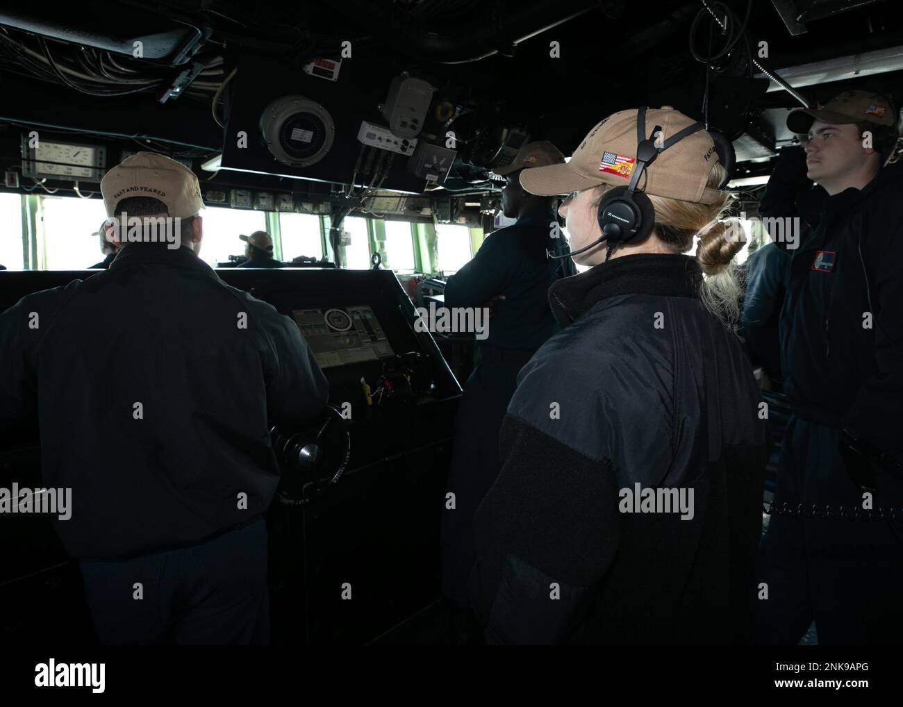 220812-N-DE439-1027 DANISH STRAIT (Aug. 12, 2022) Ensign Serina Johnson ...