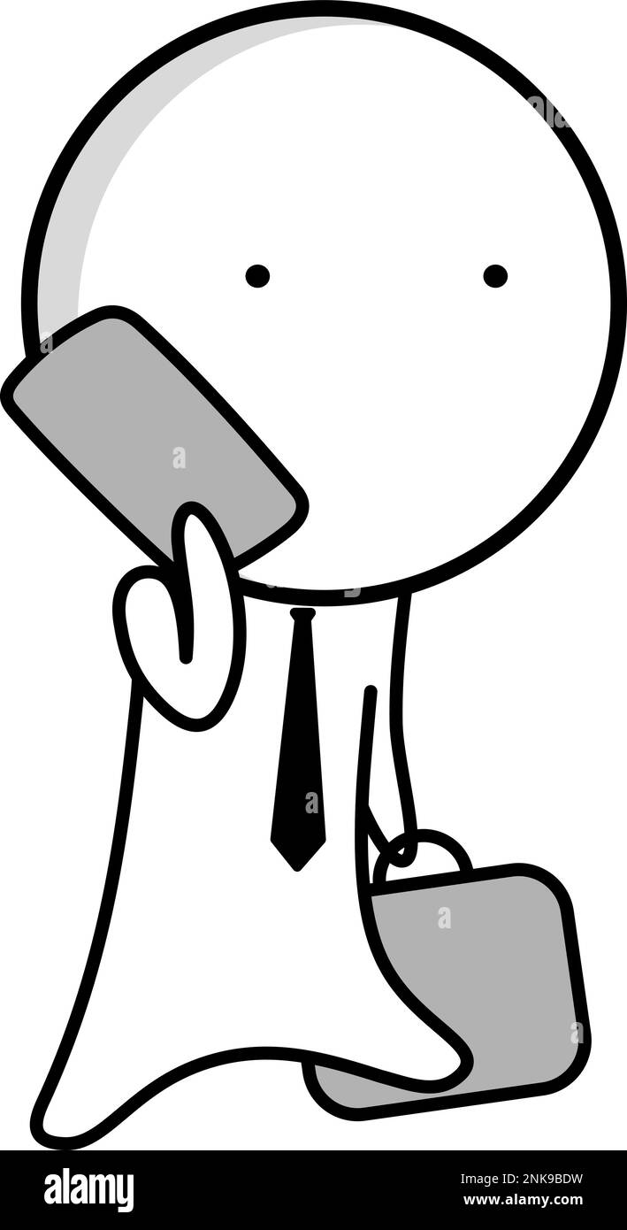 Modern calling Black and White Stock Photos & Images - Alamy