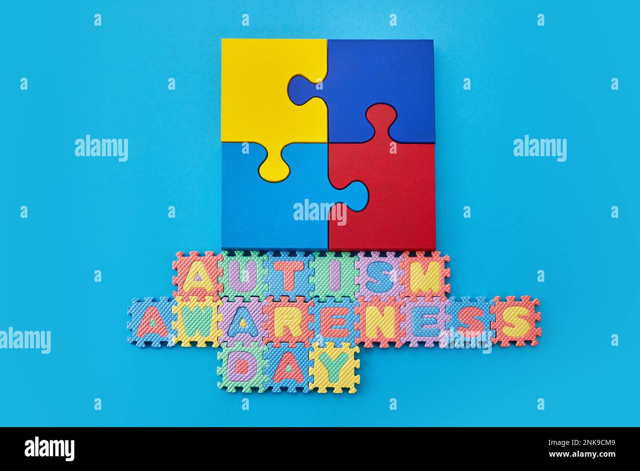 World Autism day background. 2 April world autism awareness day ...