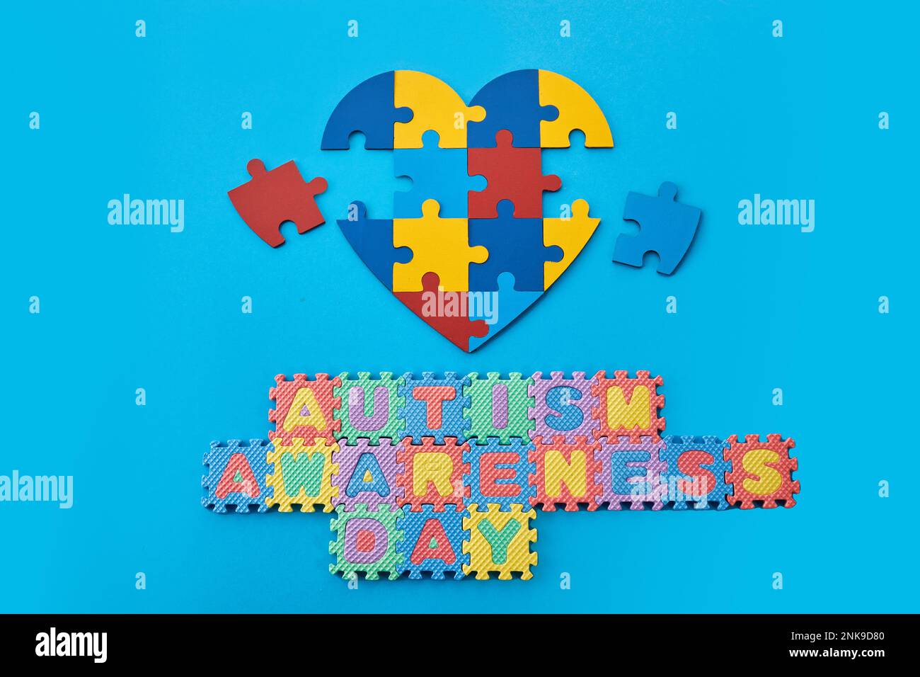 World Autism day background. 2 April world autism awareness day ...