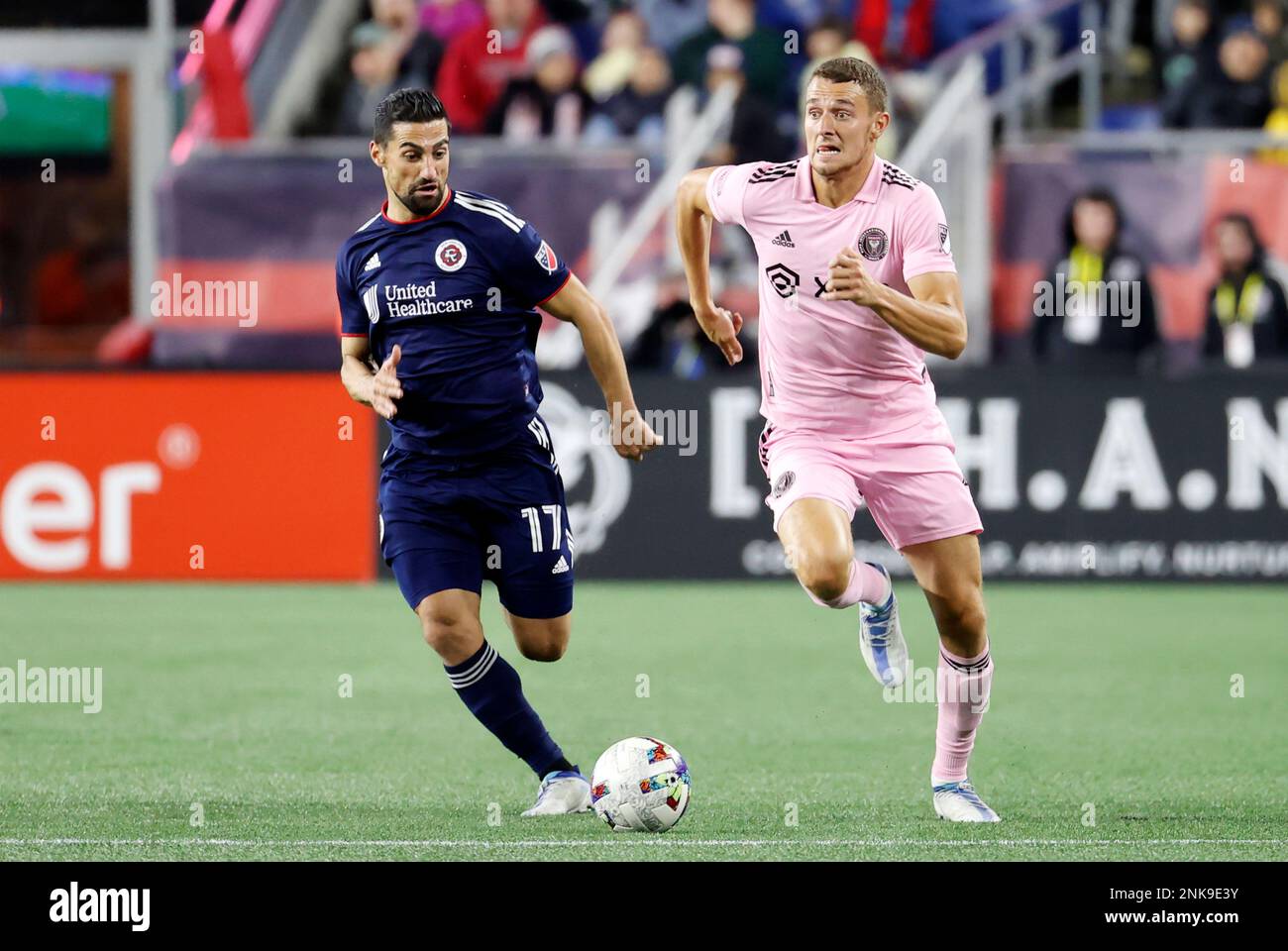 FOXBOROUGH, MA - APRIL 30: New England Revolution midfielder Sebastian ...