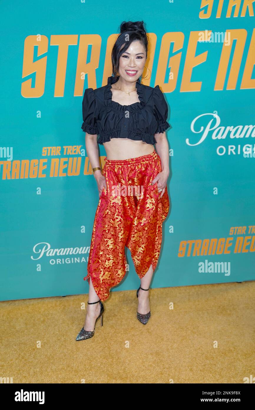 Photo by: John Nacion/STAR MAX/IPx 2022 4/30/22 Vanessa Kai at the premiere of 'Star Trek ...