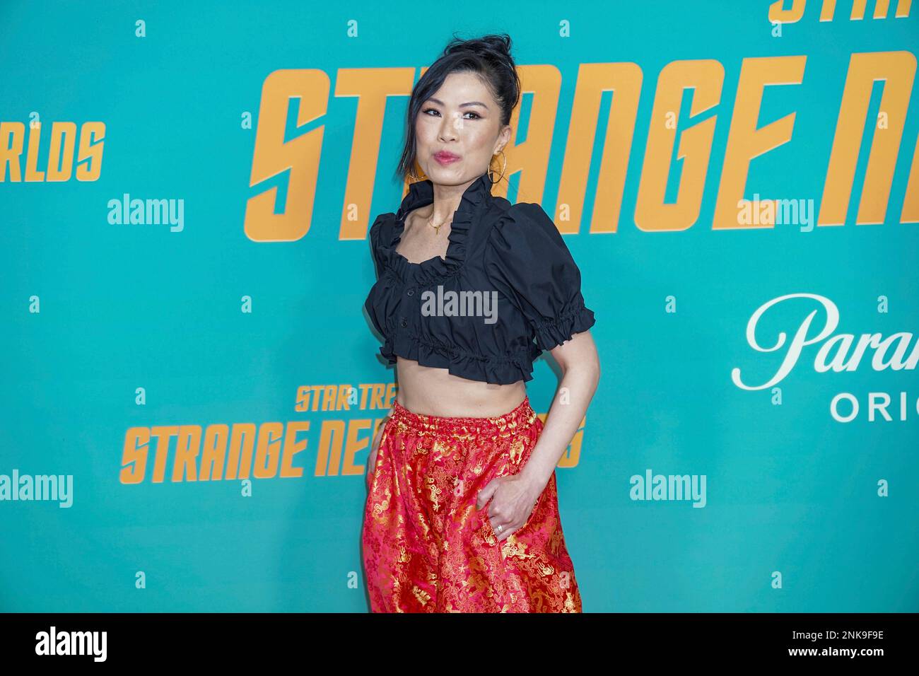 Photo by: John Nacion/STAR MAX/IPx 2022 4/30/22 Vanessa Kai at the premiere of 'Star Trek ...