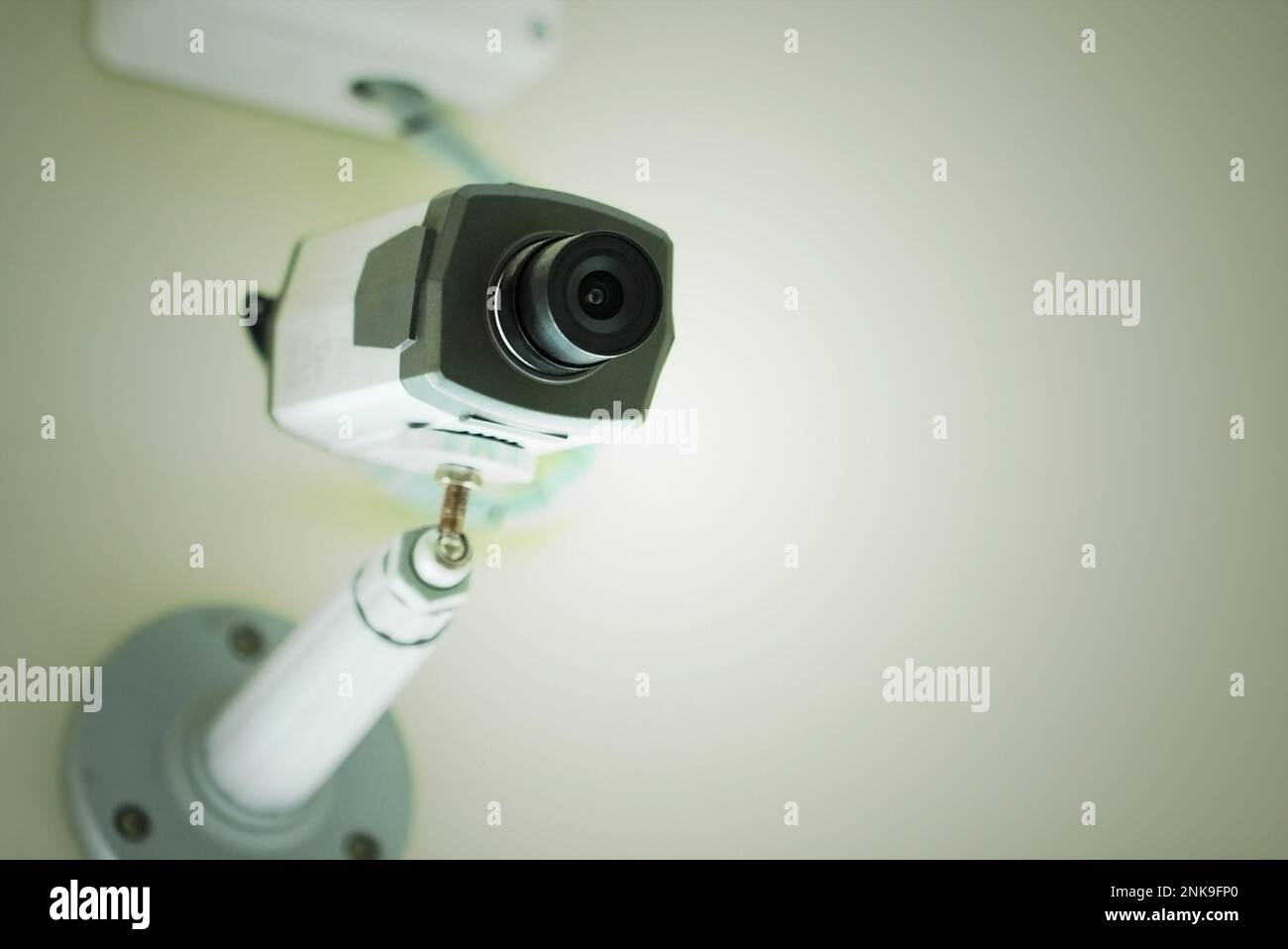 Security camera setup, cctv installation Stock Photo - Alamy