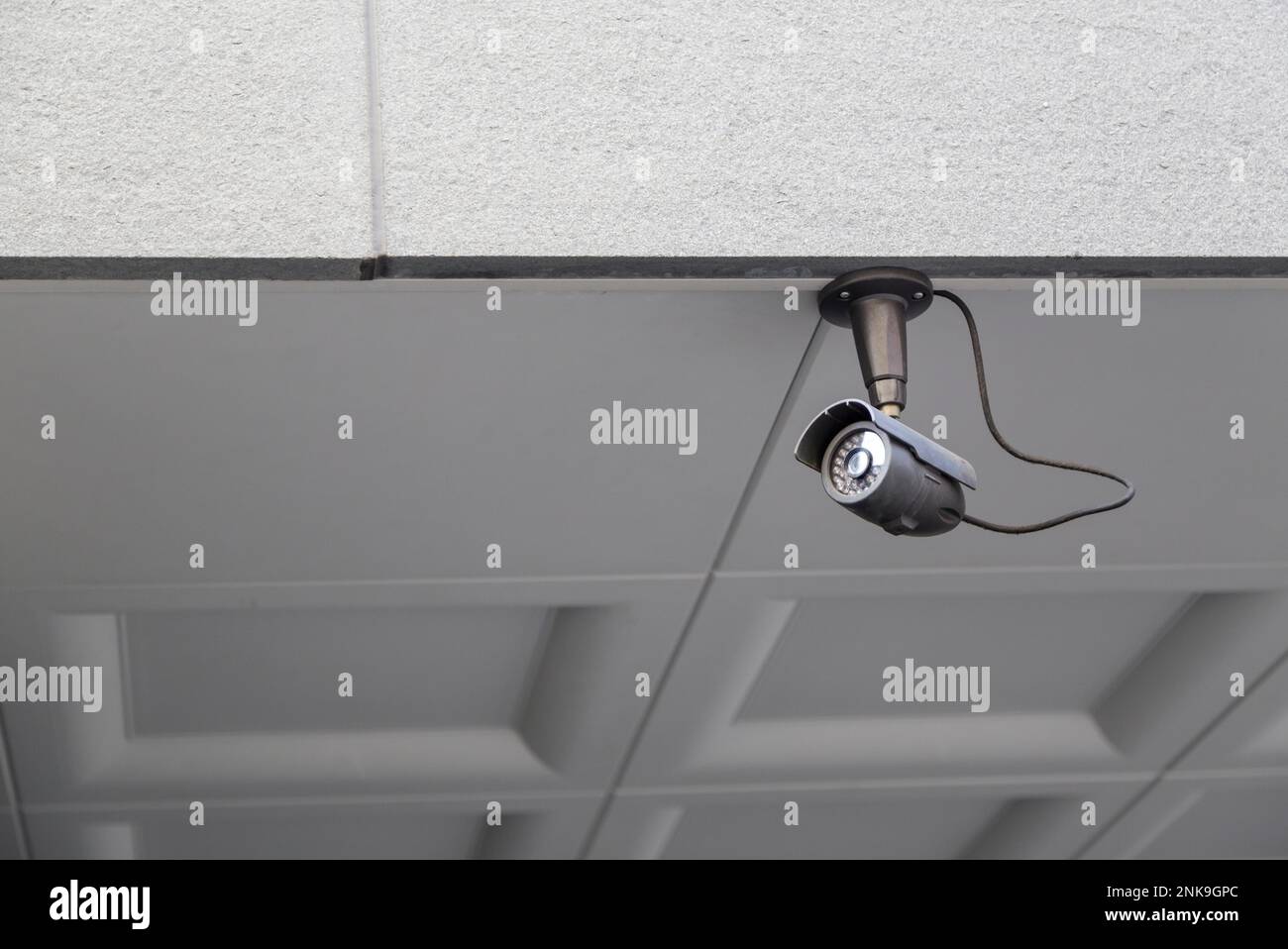 Security camera setup, cctv installation Stock Photo - Alamy