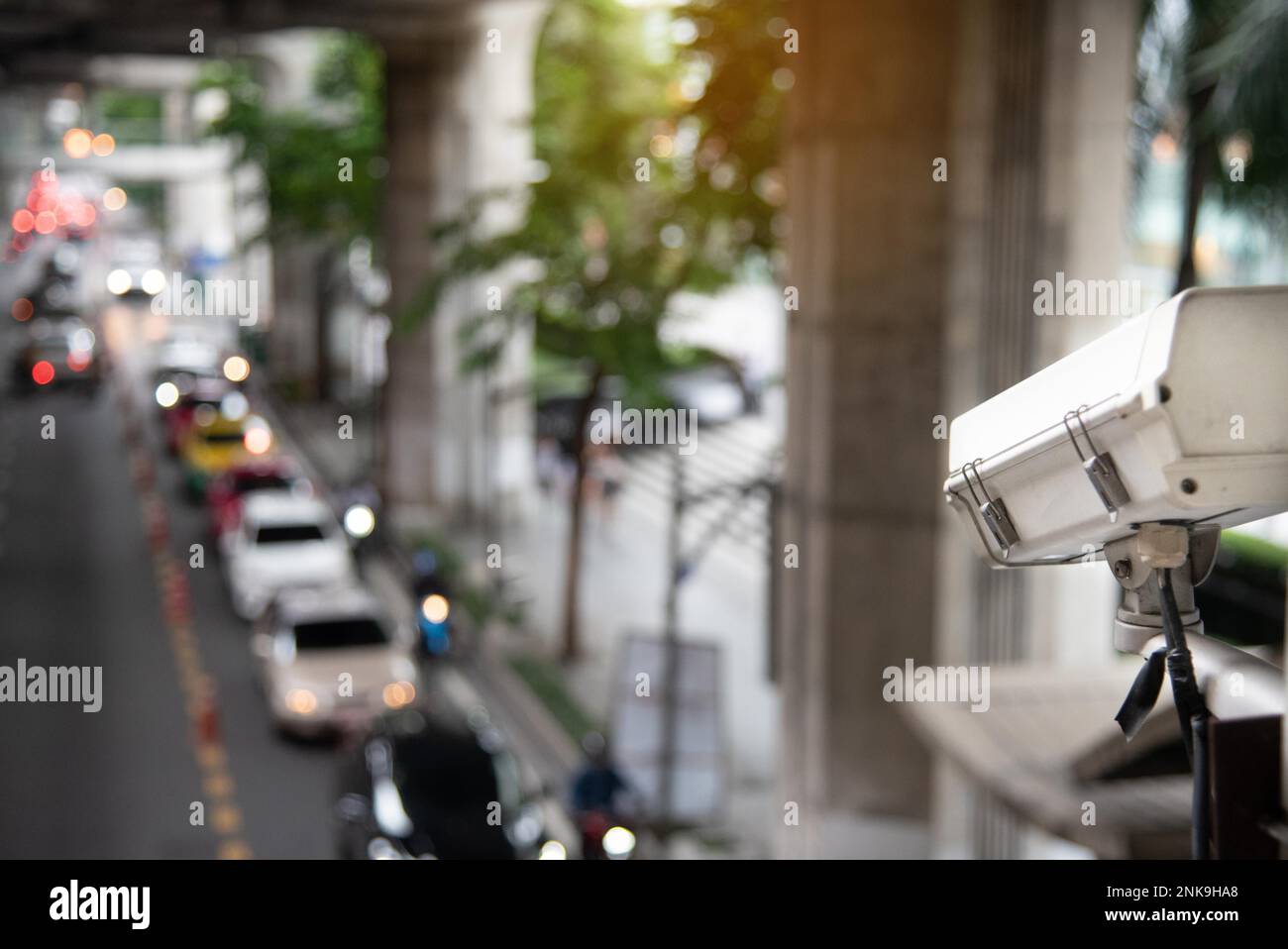 Security camera setup, cctv installation Stock Photo - Alamy