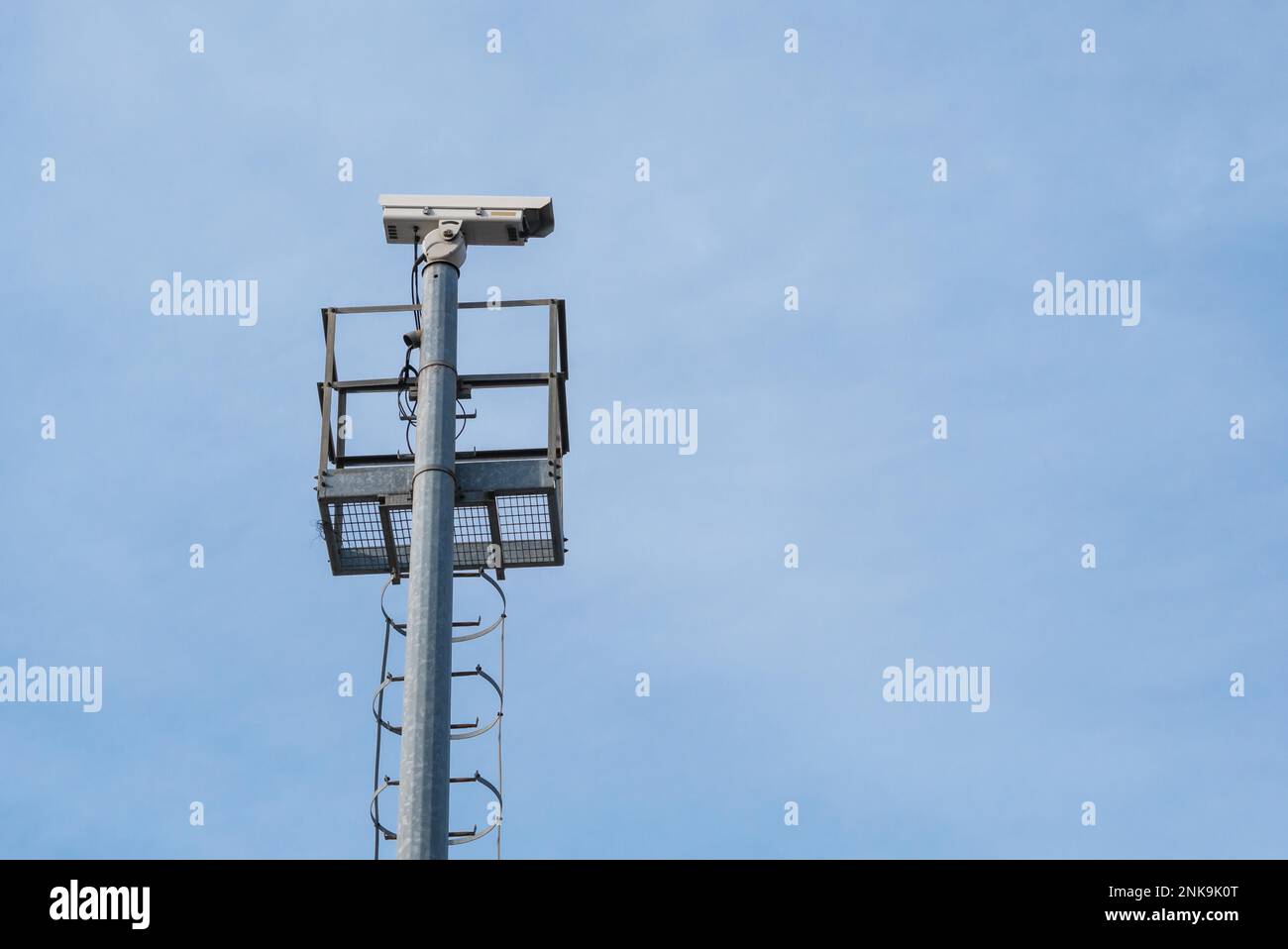 Security camera setup, cctv installation Stock Photo - Alamy